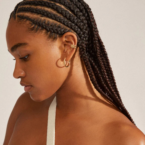 Care Recycled Semi Hoop & Cuff Set – Heist Boutique